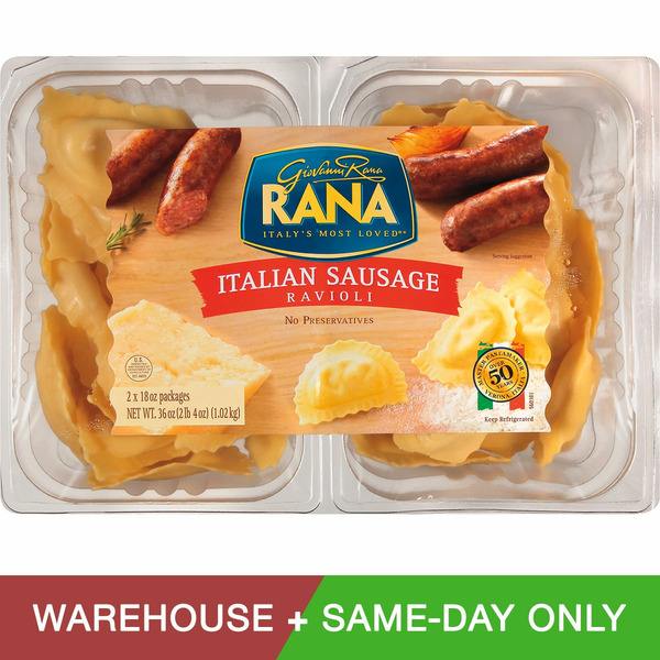 Rana Italian Sausage Ravioli Same-Day Delivery | Costco
