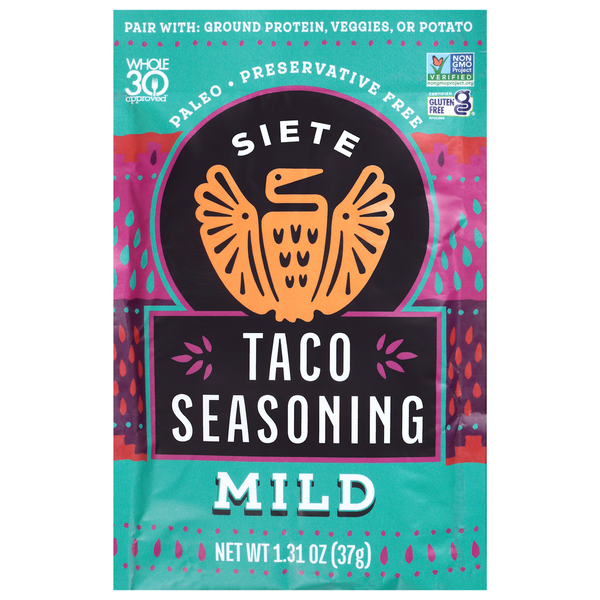 Food Lion Siete Mild Taco Seasoning Same-Day Delivery or Pickup | Instacart