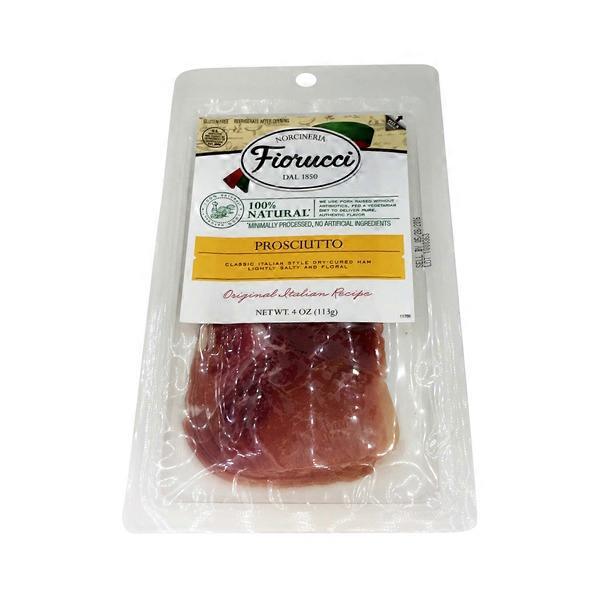 Fiorucci Prosciutto, Classic Italian Style Dry-cured Ham (4 oz) - Instacart