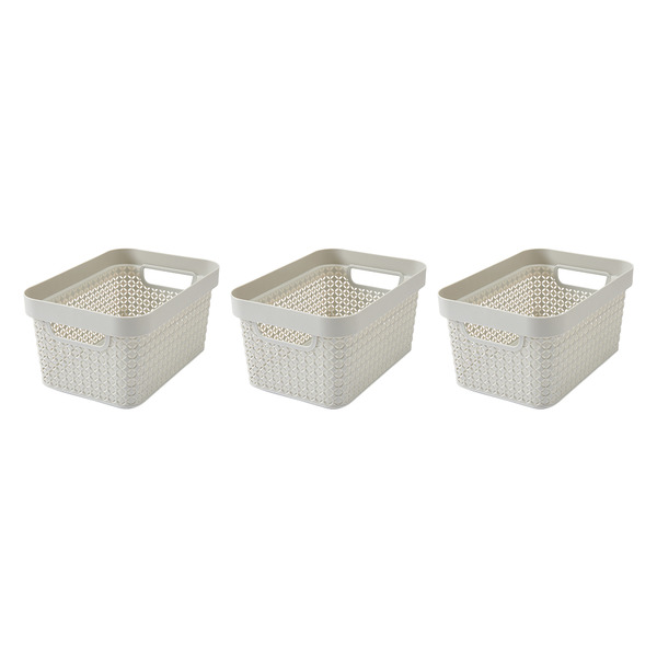 ezystorage Storage Basket - Light Grey Same-Day Delivery or Pickup | ALDI