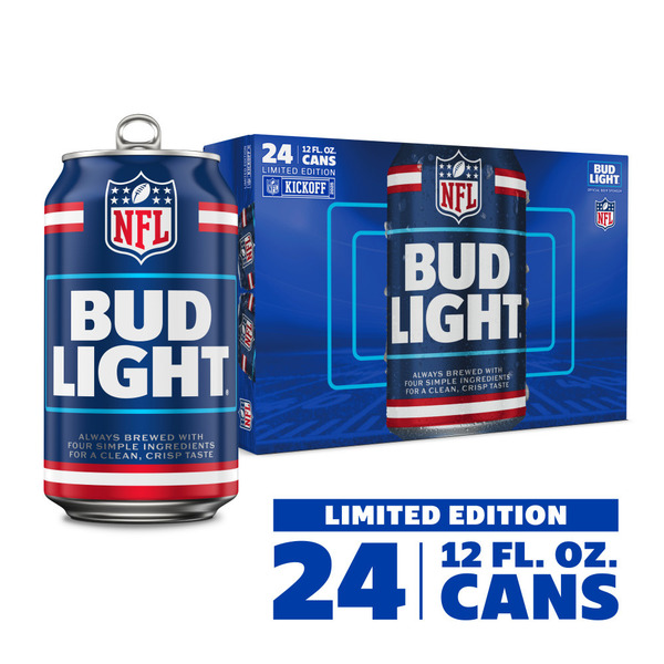 Publix Bud Light American Lager Beer 24 Pack, 12 Fl Oz Cans Same-Day ...