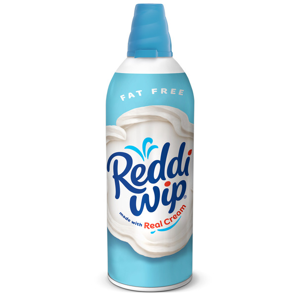 ShopRite Reddi-wip Fat Free Whipped Topping Made with Real Cream Same ...