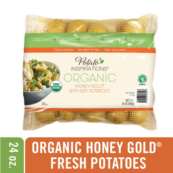 Potato Inspirations® Organic Honey Gold Fresh Baby Potatoes Same-Day ...
