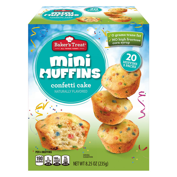 Baker's Treat Mini Confetti Cakes Same-Day Delivery or Pickup | ALDI