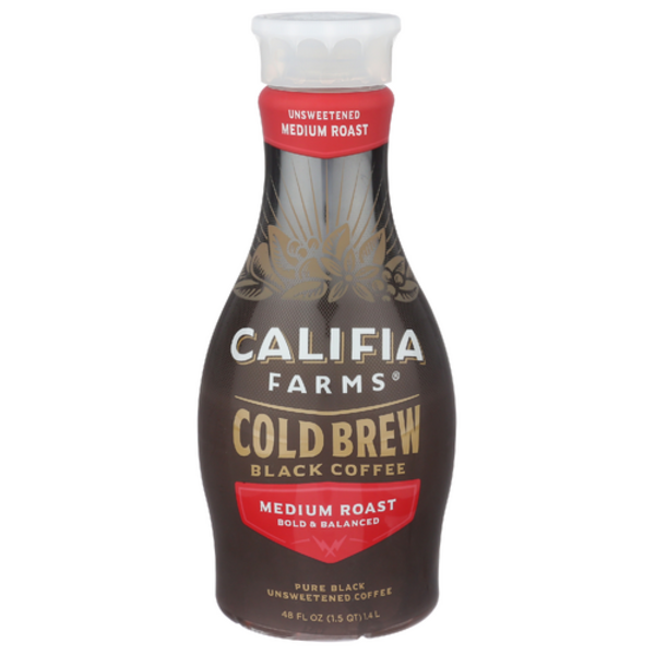 Sprouts Farmers Market Califia Farms Pure Black Medium Roast Cold Brew ...