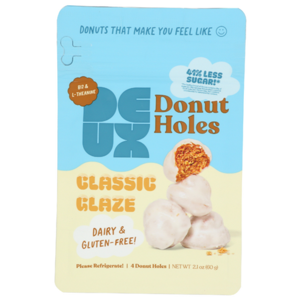 Deux Classic Glaze Vegan & Gluten-free Donut Holes Same-Day Delivery or ...