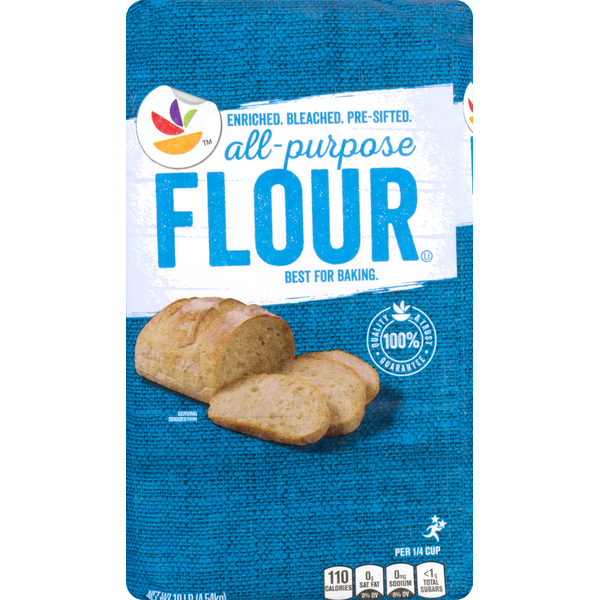 Ahold Flour, All-Purpose, Bleached, Pre-Sifted (10 lb) - Instacart