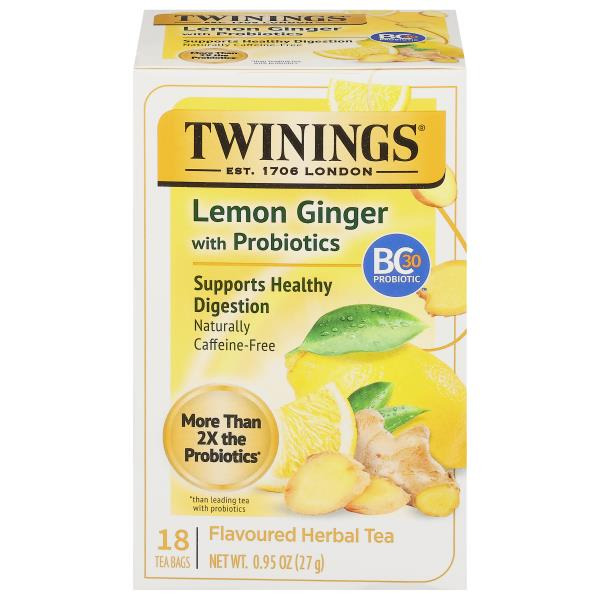 Twinings Flavored Herbal Tea, Lemon Ginger Same-Day Delivery or Pickup ...