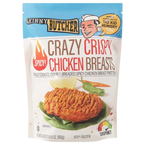Skinny Butcher Chicken Breasts, Crazy Crispy, Spicy Same-Day Delivery ...