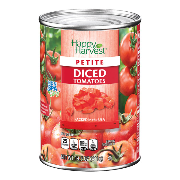 Happy Harvest Petite Diced Tomatoes Same-Day Delivery or Pickup | ALDI