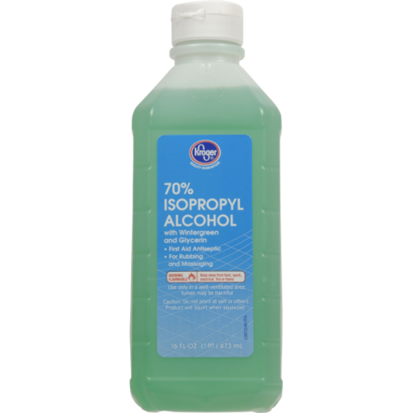 Kroger Kroger Isopropyl Alcohol 70% First Aid Antiseptic With ...