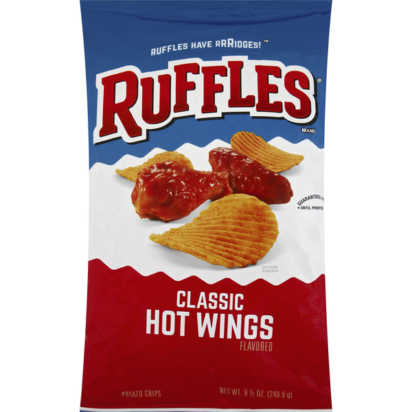 Ruffles Classic Hot Wings Potato Chips (8.5 oz) - Instacart