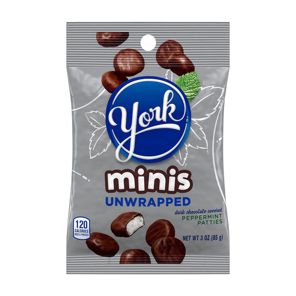 Dollar Tree YORK Minis - Dark Chocolate Covered Peppermint Patties Same ...