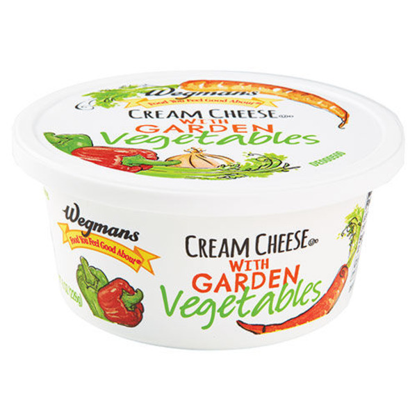 Wegmans Wegmans Cream Cheese With Garden Vegetables Same-Day Delivery ...