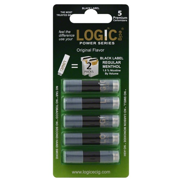 Logic Power Series Electronic Cigarette Original 5 Pack Blister