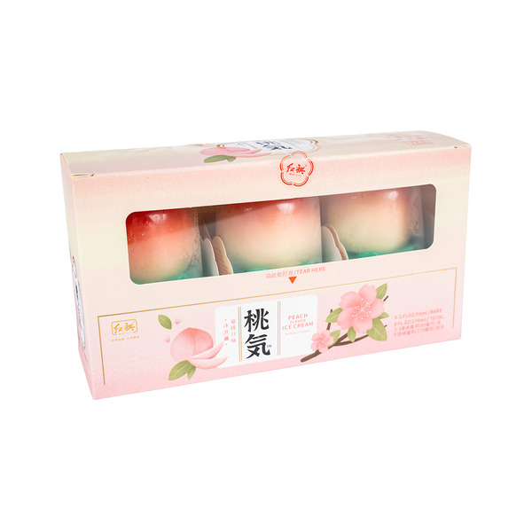 TaoQi Peach Ice Cream Bar Same-Day Delivery | HMart