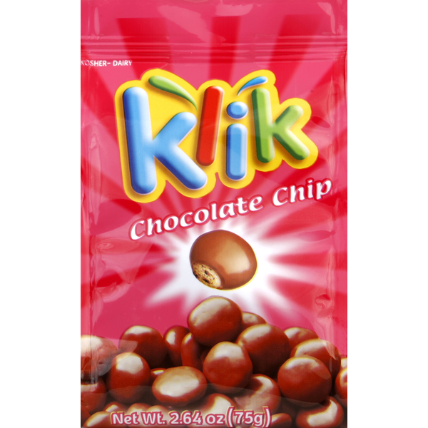 Klik Cookie Crisps, Chocolate Chip (2.64 oz) - Instacart