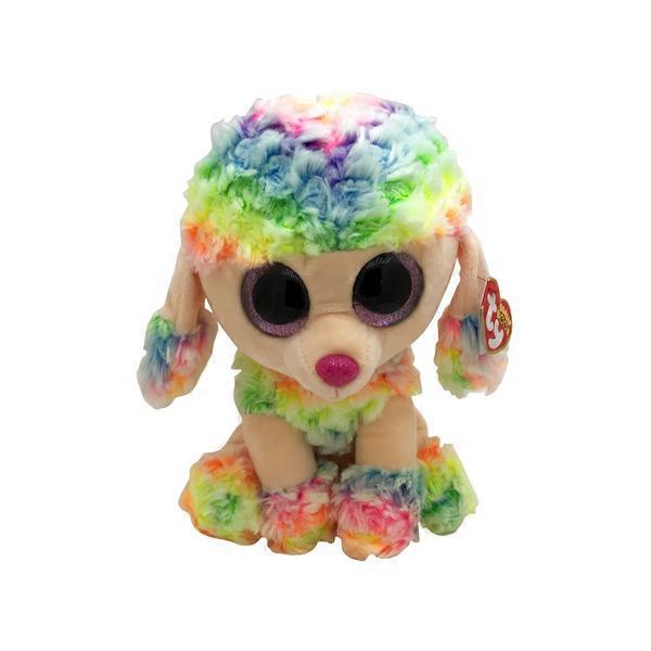 Ty Medium Rainbow Multicolored Poodle Plush Toy (1 ct) - Instacart