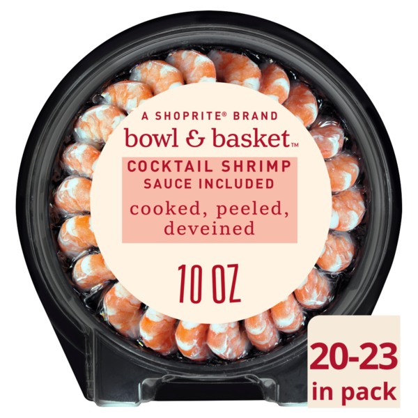 ShopRite Bowl & Basket Thaw & Serve Cocktail Shrimp Same-Day Delivery ...
