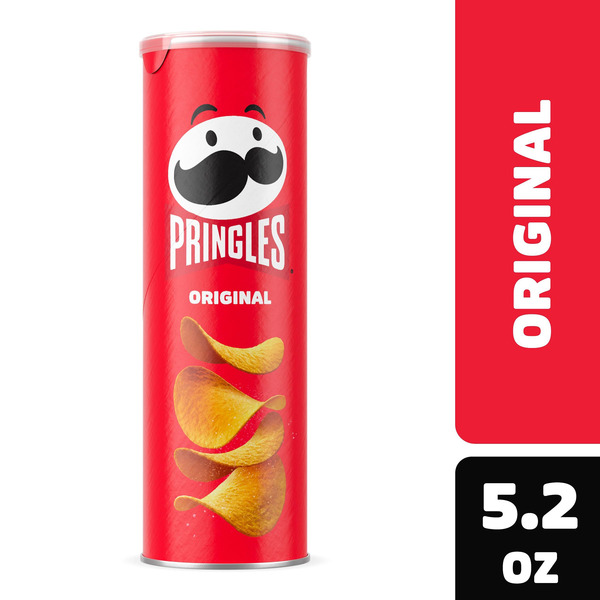 Pringles Potato Crisps Chips, Lunch Snacks, On-The-Go Snacks, Original ...