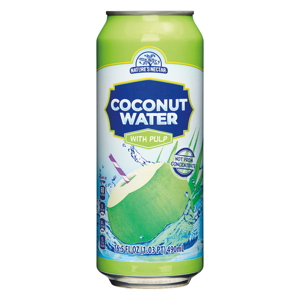 Nature's Nectar Coconut Water, with Pulp Same-Day Delivery or Pickup | ALDI