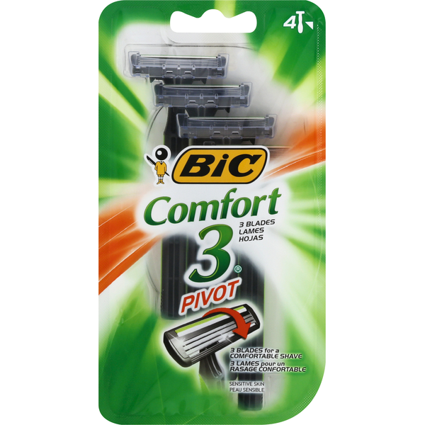 BiC Razor, Pivot (4 each) - Instacart