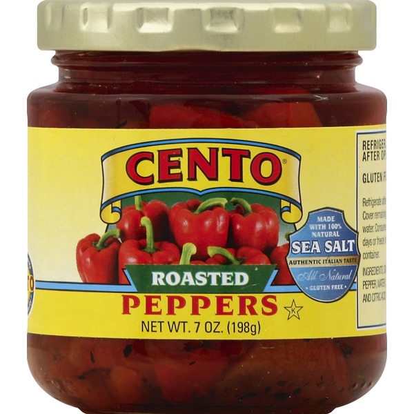 Cento Peppers, Roasted (7 oz) - Instacart