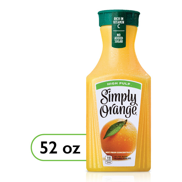 Simply High Pulp Orange Juice Bottle Same-Day Delivery or Pickup | Publix