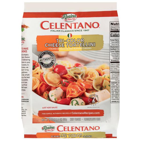 Celentano Tri-Color Cheese Tortellini Same-Day Delivery or Pickup | Publix