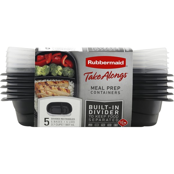 Rubbermaid Containers, Meal Prep (5 each) - Instacart