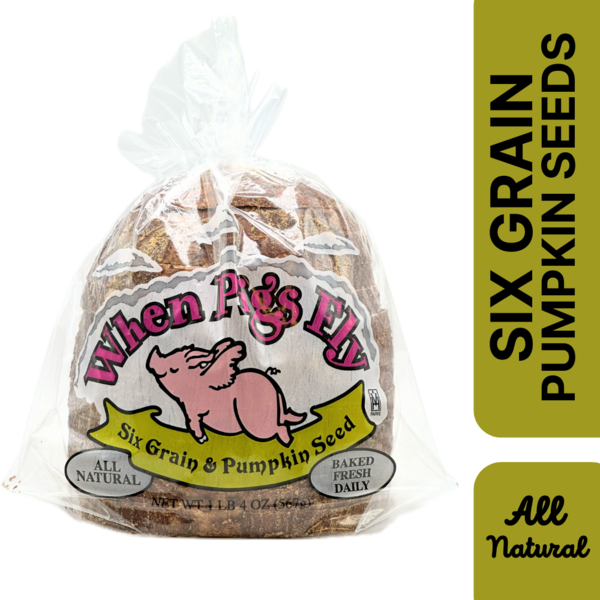 Market Basket When Pigs Fly Bread, Six Grain & Pumpkin Seed Same-Day ...
