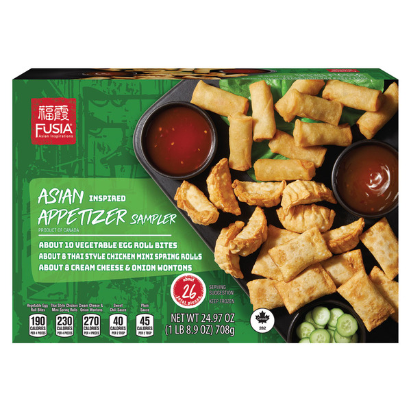 Fusia Asian Inspirations Asian Appetizer Sampler Same-Day Delivery or ...