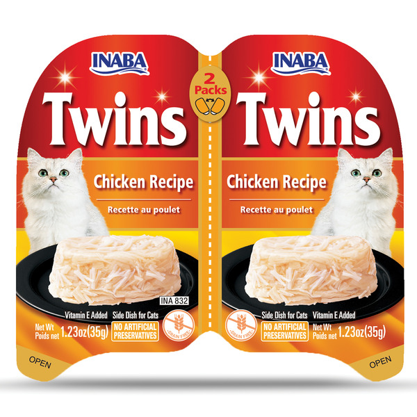 INABA Twins, Side Dish Cup for Cats, Chicken Recipe Same-Day Delivery ...