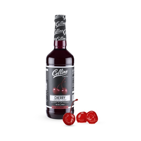 Collins Cherry Cocktail Syrup (25.4 fl oz) - Instacart