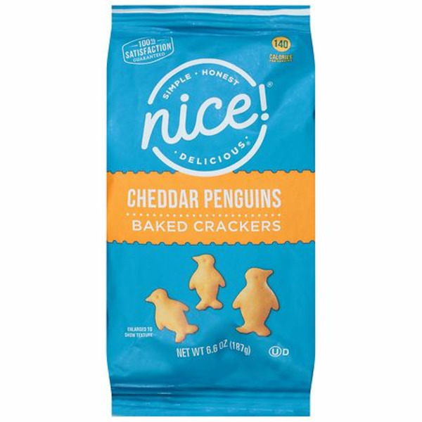 Walgreens Nice! Baked Cheddar Penguins Crackers Same-Day Delivery ...