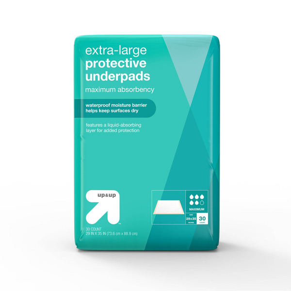 Target Up&Up Extra Large Protective Underpads Same-Day Delivery | Instacart