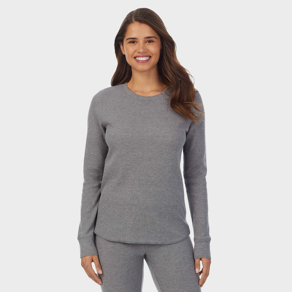 Women's waffle thermal shirts store