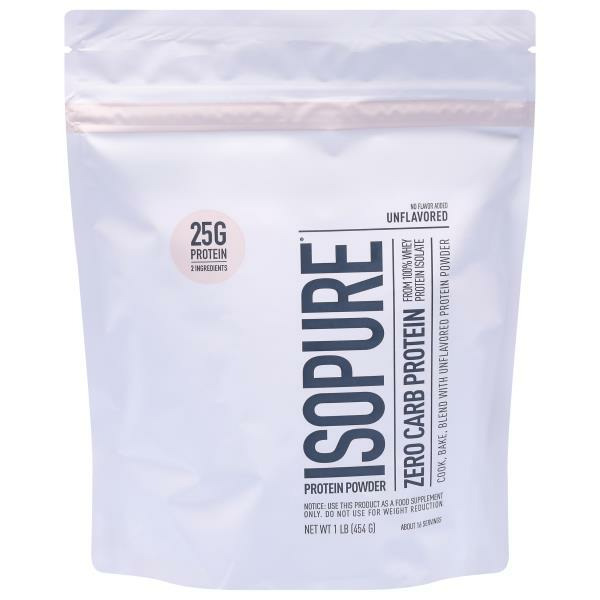 Publix Isopure Protein Powder, Zero Carb Protein, Unflavored Same-Day ...