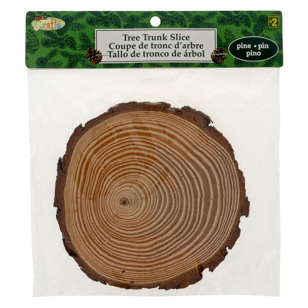 Dollarama Chloe's Craft Tree Trunk Slice, Large Same-Day Delivery ...