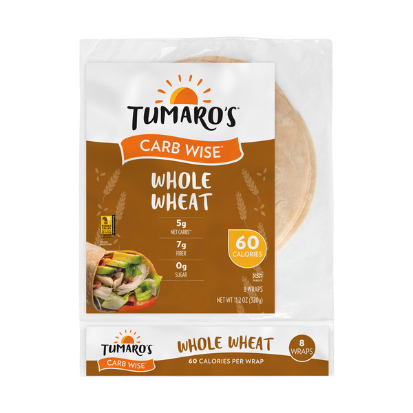 Tumaro's Whole Wheat Carb Wise Wraps Same-Day Delivery or Pickup ...