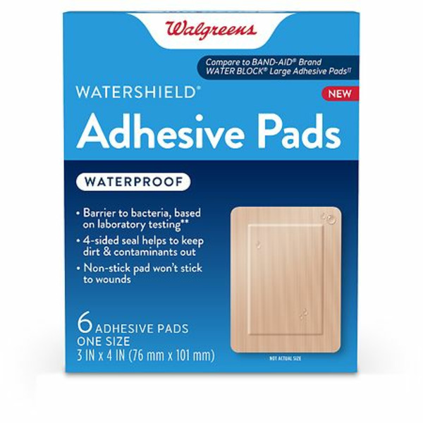 Walgreens Walgreens Watershield Adhesive Pads Same-Day Delivery or ...