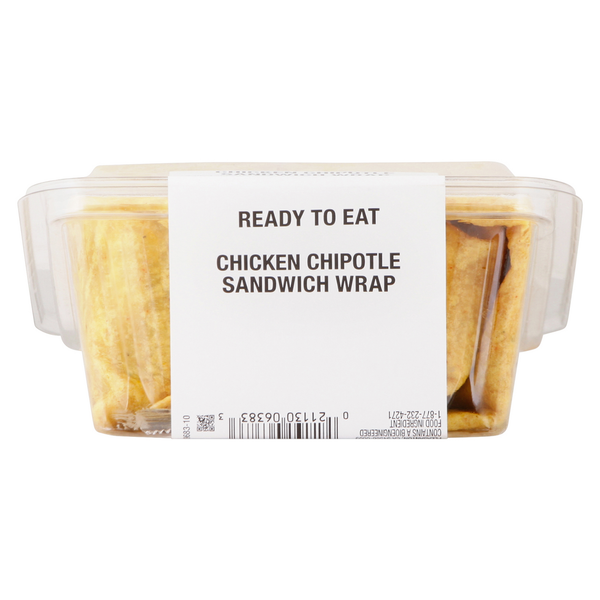 Safeway Signature Cafe Sandwich Wrap, Chicken Chipotle Same-Day ...