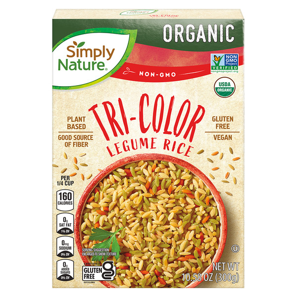 Simply Nature Organic Tricolor Legume Rice Same-Day Delivery or Pickup ...