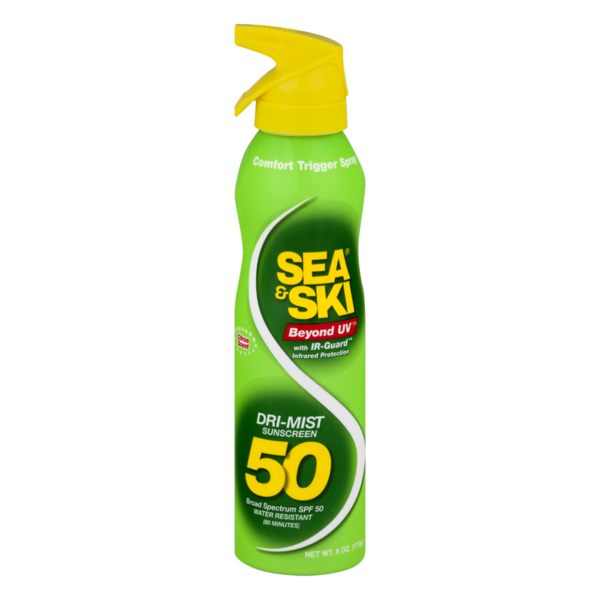 Sea & Ski Dri-Mist Sunscreen SPF 50 (6 oz) - Instacart