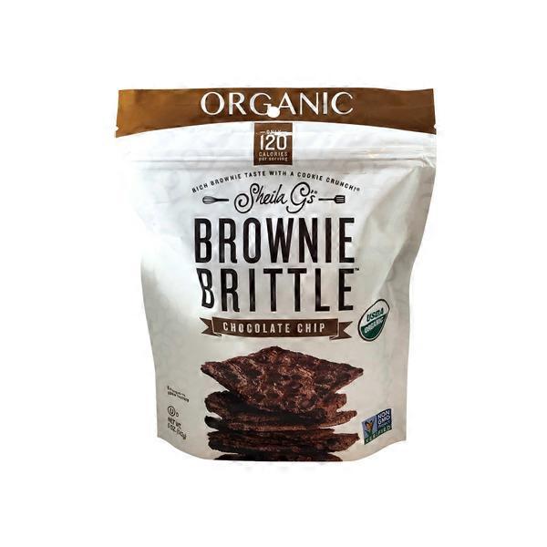 Sheila G's Brownie Brittle Organic Chocolate Chip (5 oz) - Instacart