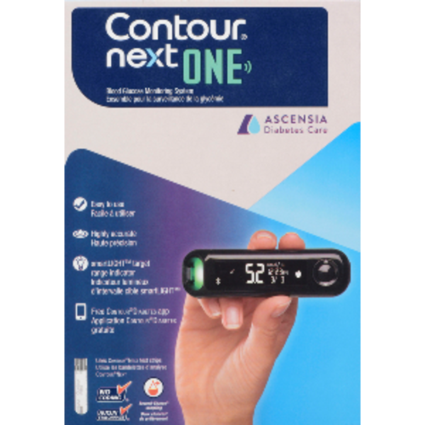 Contour Next One Meter Blood Glucose Monitor Same-Day Delivery | Rexall