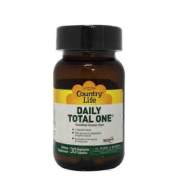 Country Life Daily Total One MultiVitamins With Iron Vegetarian ...
