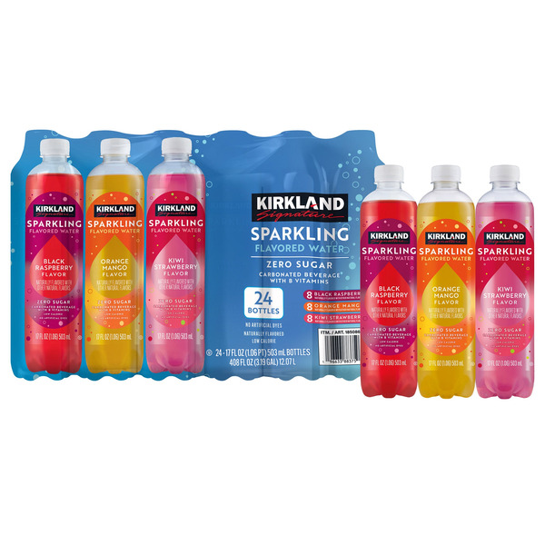 Kirkland Signature Flavored Zero Sugar Sparkling Water Same-Day Delivery | Costco