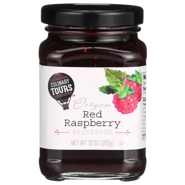 Culinary Tours Oregon Red Raspberry Preserves (10 oz) - Instacart