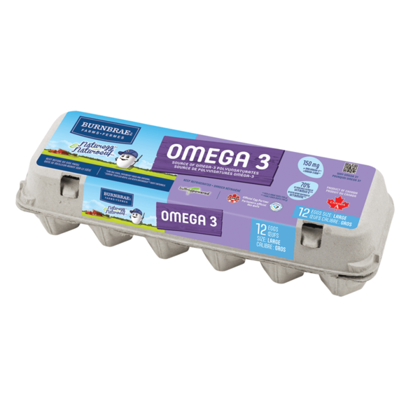Loblaws Burnbrae Farms Naturegg Omega 3 White Large Eggs Same-Day ...